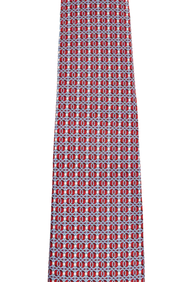 FERRAGAMO Silk Neck Tie - Red