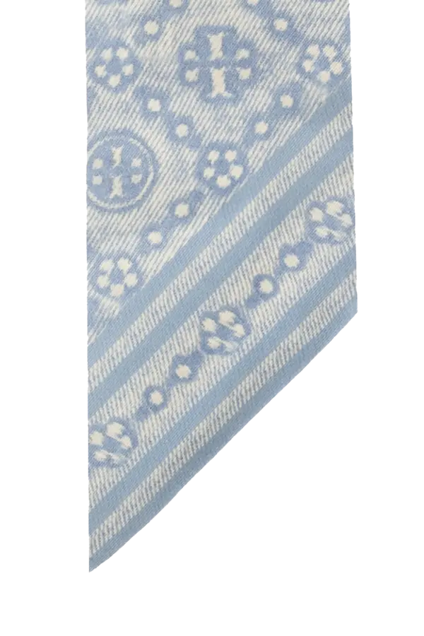 Tory Burch Silk Scarf - Blue
