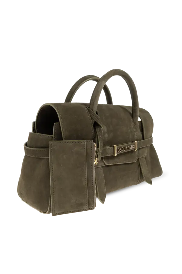 Dsquared2 Suede Handbag - Green