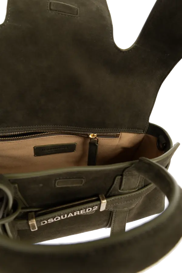 Dsquared2 Suede Handbag - Green