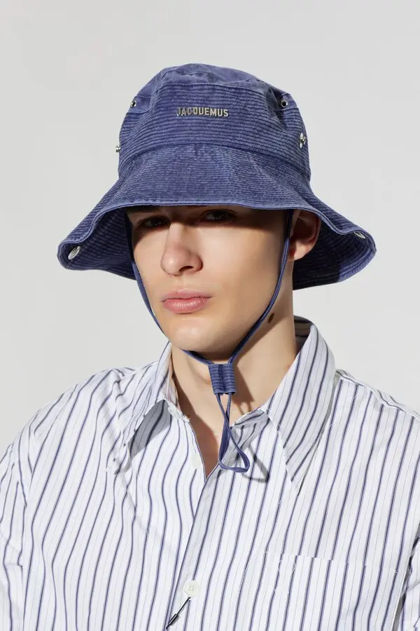 Jacquemus De-nimes Hat - Blue