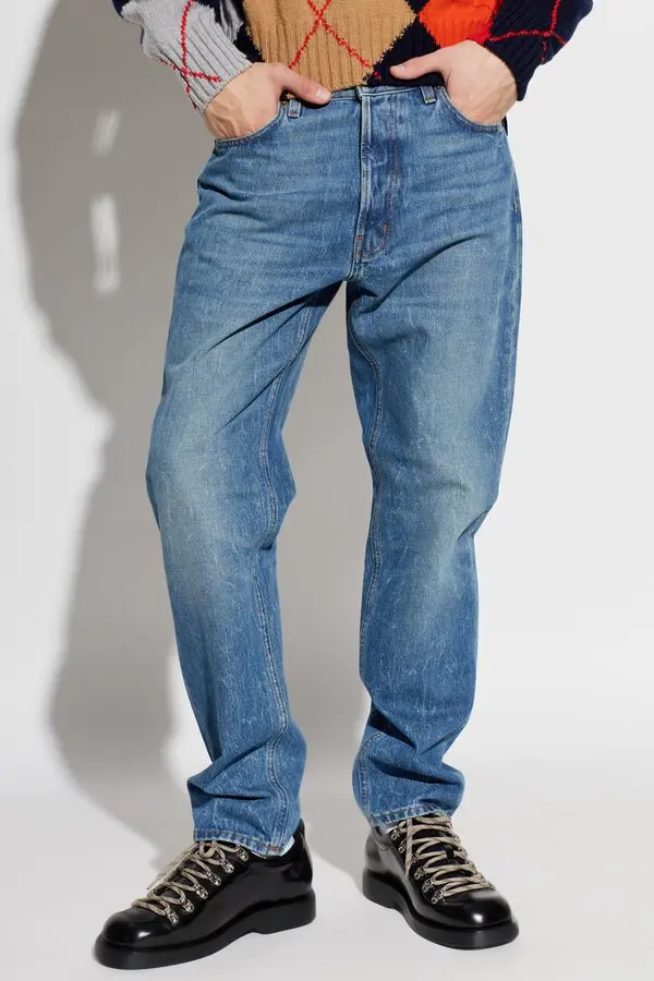 HAIKURE Tokyo Carrot Fit Jeans - Navy Blue