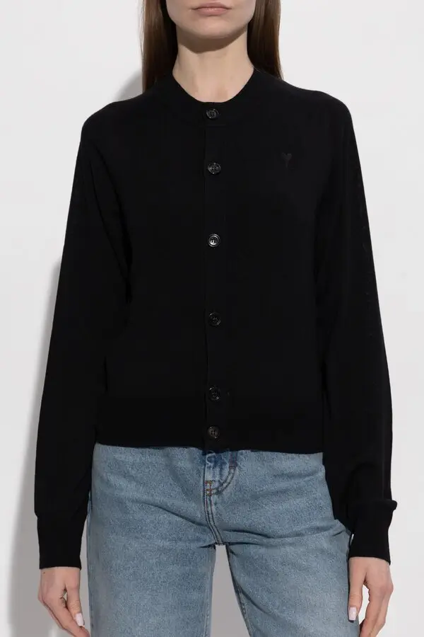 Ami Wool Cardigan