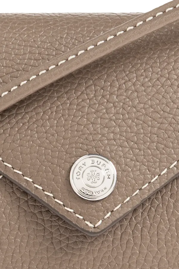 Tory Burch Card Holder Case On A Belt - Brown