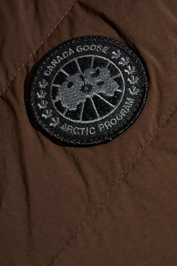 Canada Goose Quilted Down Vest - Brown