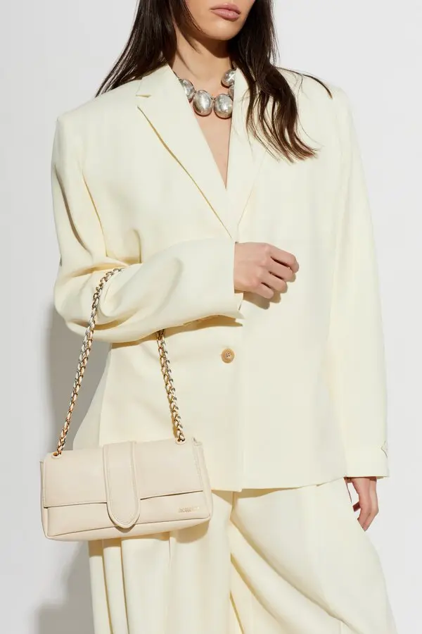 Jacquemus Le Bambino Chaine Shoulder Bag - Cream