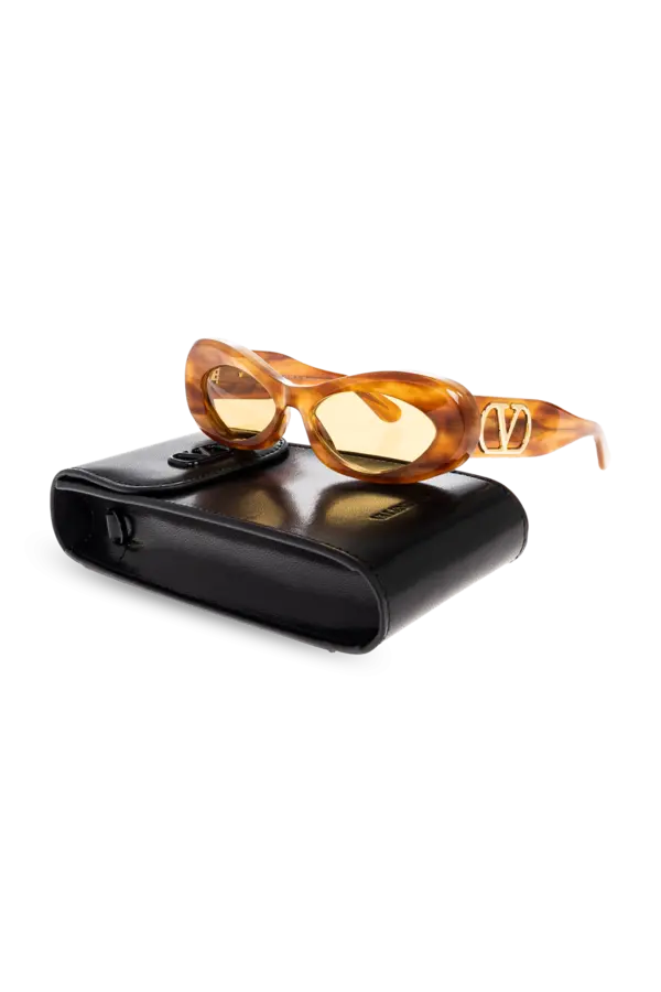 Valentino Garavani Oval Sunglasses