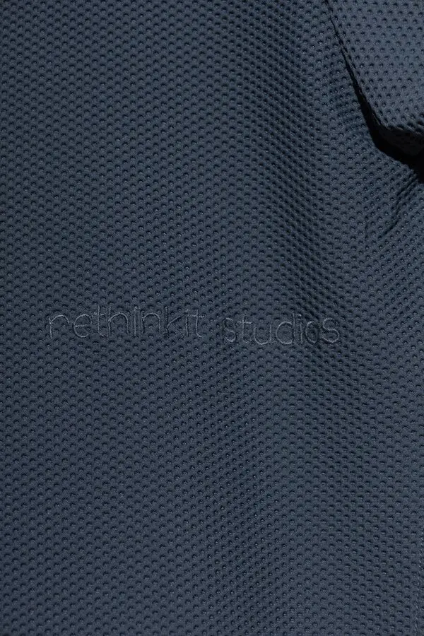 RETHINKIT STUDIOS Oversized T-shirt With Embroidered Logo - Navy Blue
