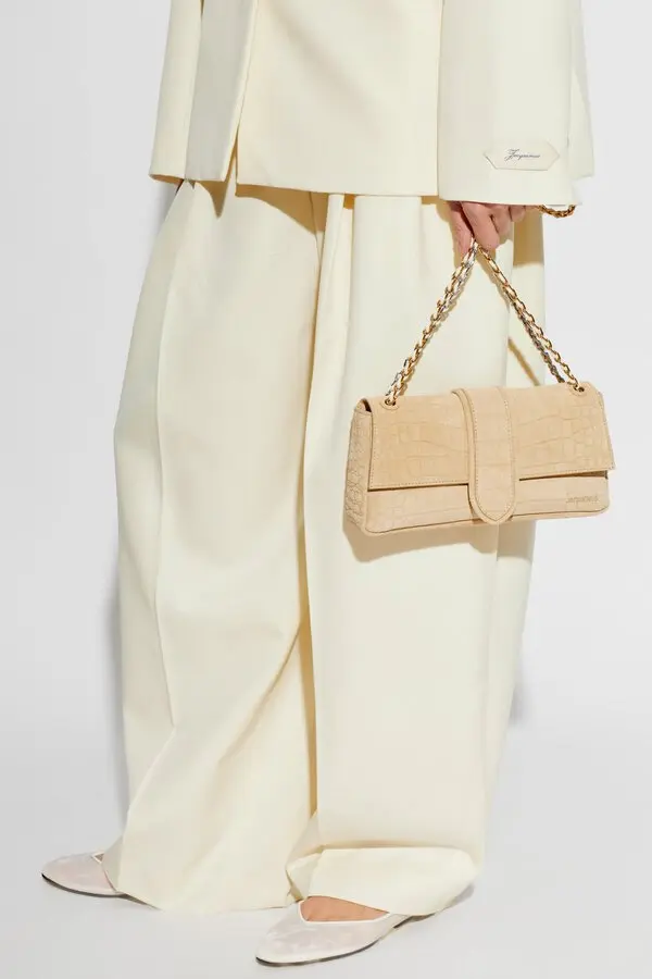 Jacquemus Le Bambino Chaine Shoulder Bag - Beige