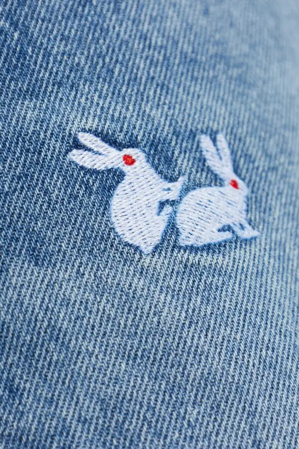 CARNE BOLLENTE Vintage-effect Jeans