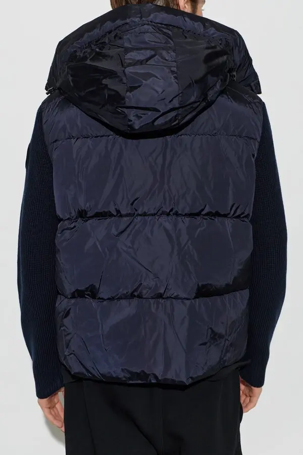 Canada Goose Sweatshirt With Down Filling - Navy Blue