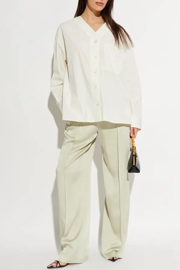 JIL SANDER Loose-fit Trousers - Green