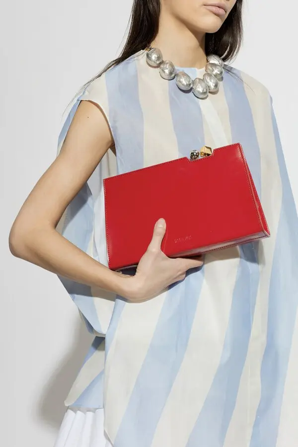 Jacquemus Le Salon Clutch - Red