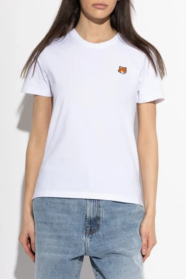 Maison Kitsuné T-shirt With Logo Patch