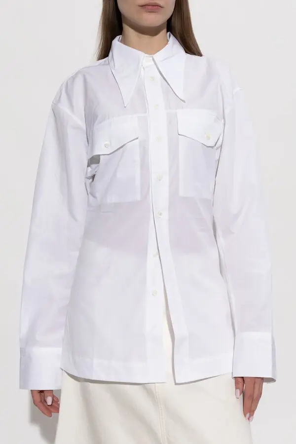 AMI Paris Shirt With Pockets