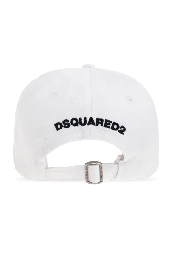 Dsquared2 Baseball Cap With Embroidery - White