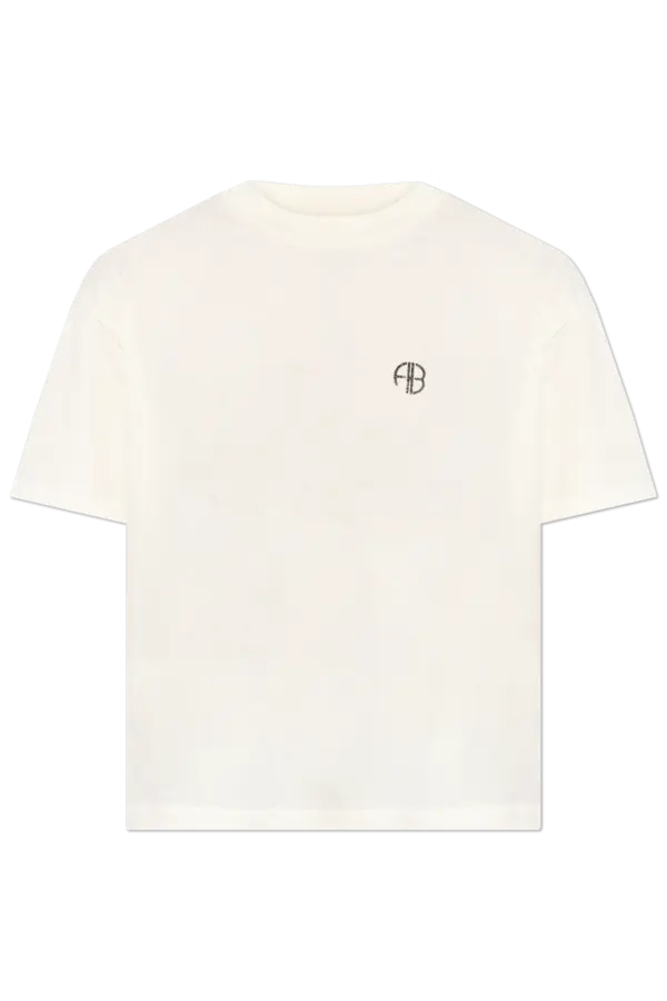 ANINE BING Wagner T-shirt - Cream
