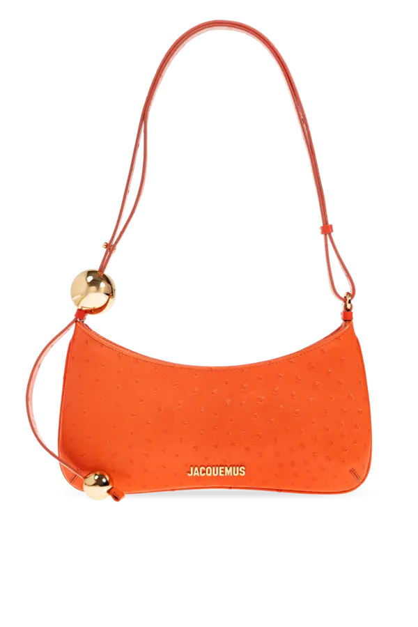 Jacquemus Le Bisou Perle Shoulder Bag - Orange