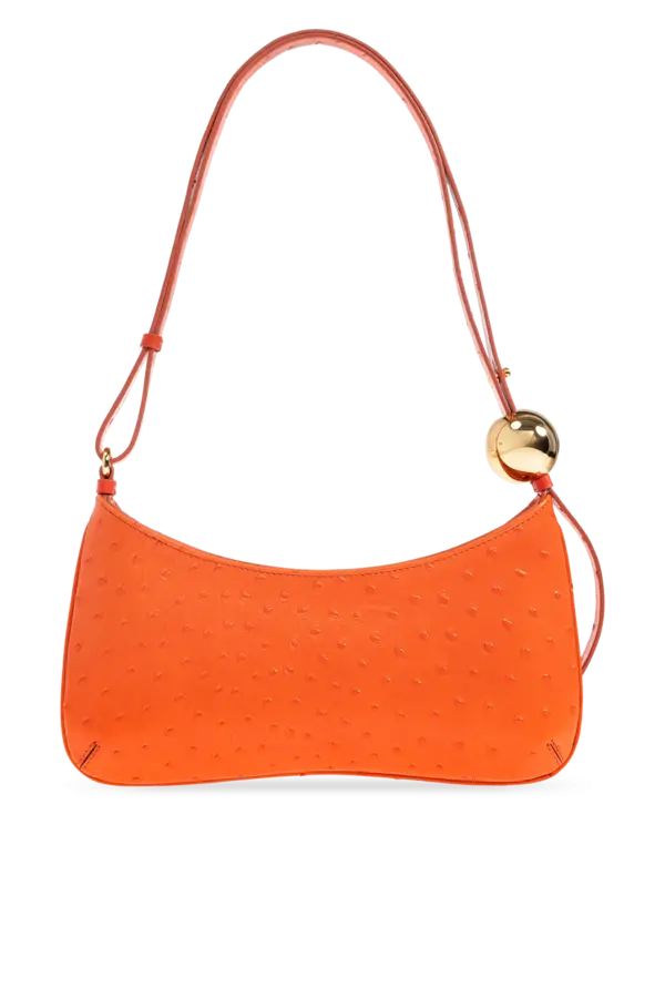 Jacquemus Le Bisou Perle Shoulder Bag - Orange