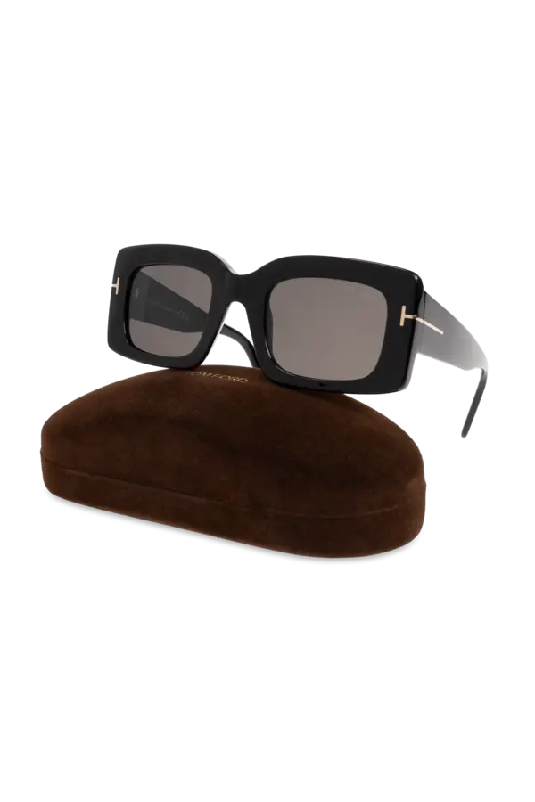 TOM FORD Full Rim Rectangle Sunglasses