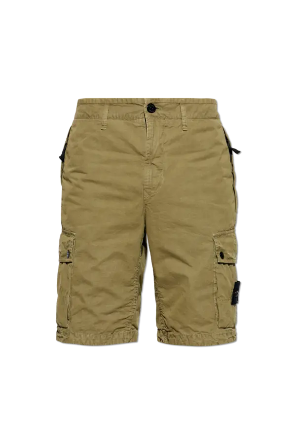Stone Island Cargo Shorts - Green
