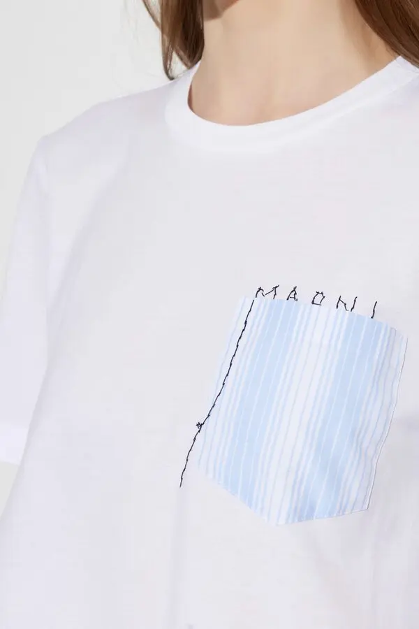 Marni Pocket T-shirt - White