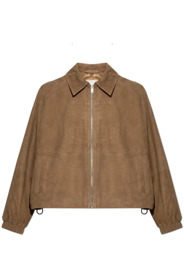 GESTUZ Suede Jacket - Brown