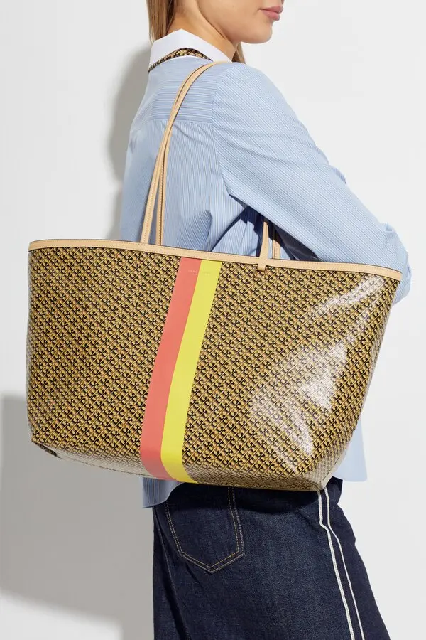 Tory Burch The Racer’ Shopper Bag - Brown