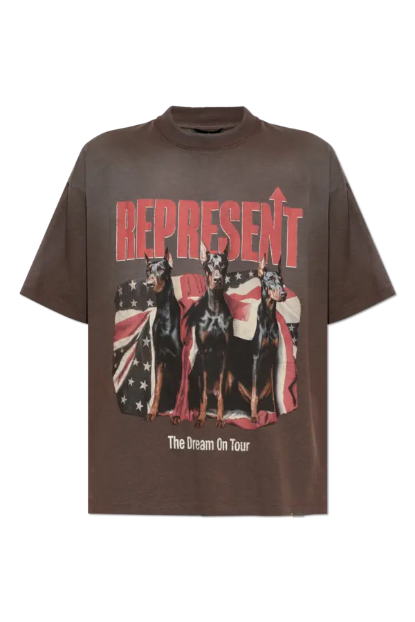 REPRESENT T-shirt "dream On Tour - Grey
