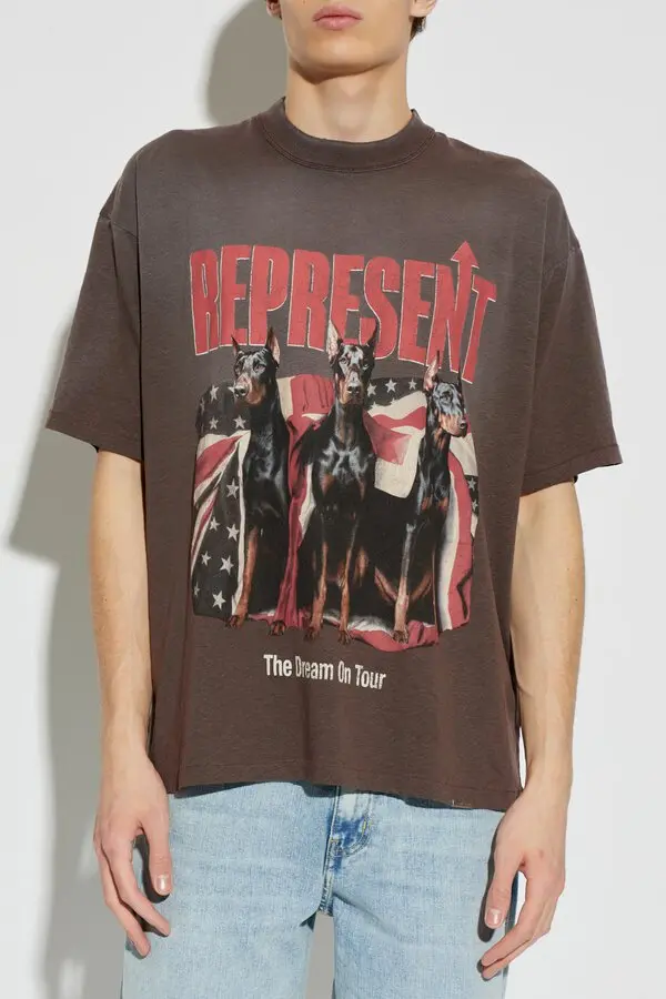 REPRESENT T-shirt "dream On Tour - Grey