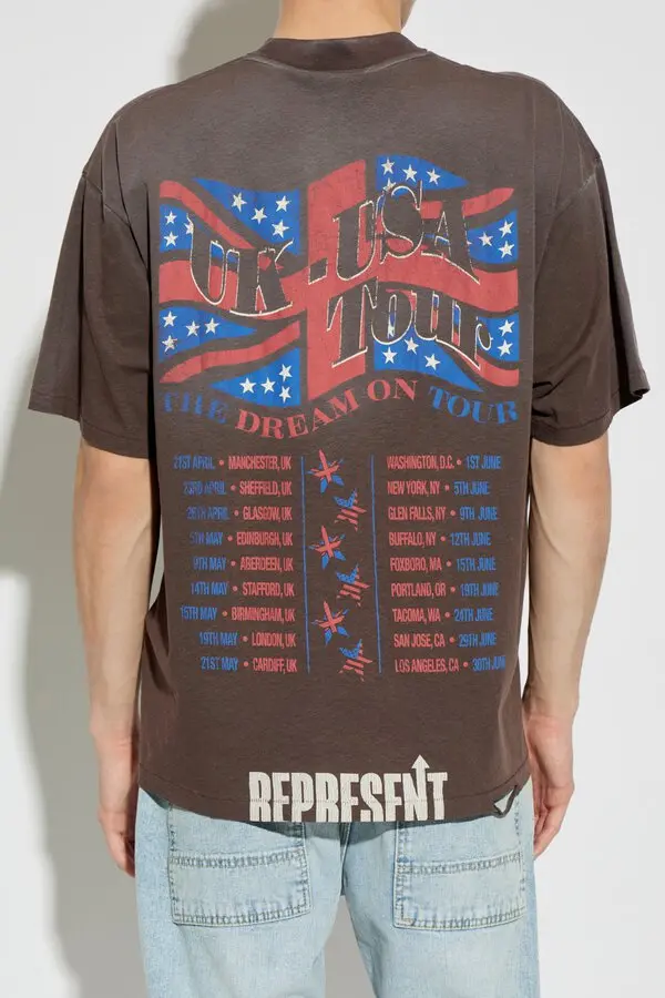 REPRESENT T-shirt "dream On Tour - Grey