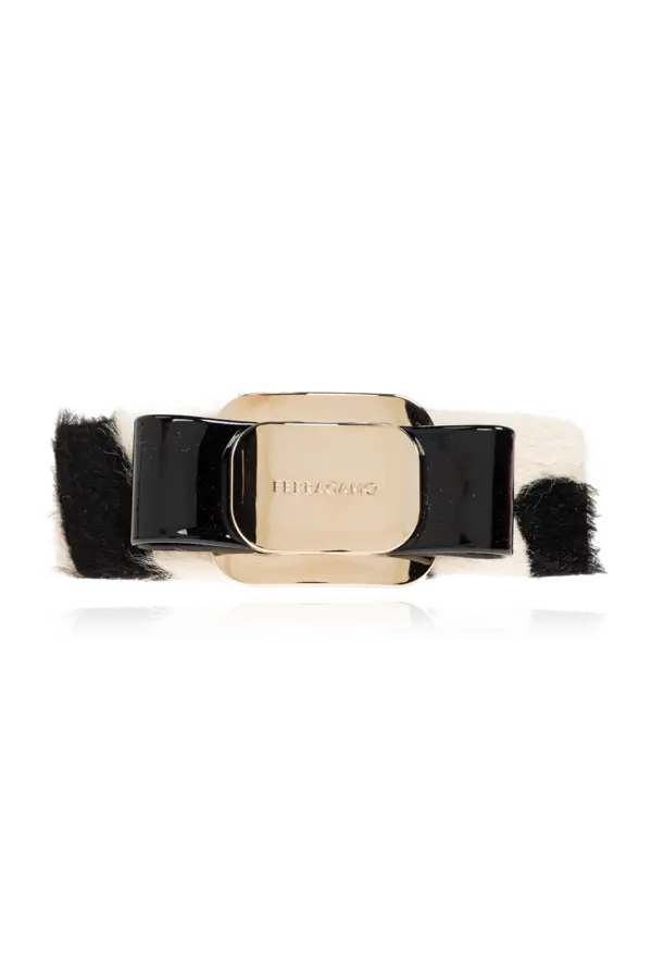 FERRAGAMO Hair Clip With Engraved Logo - Multicolour