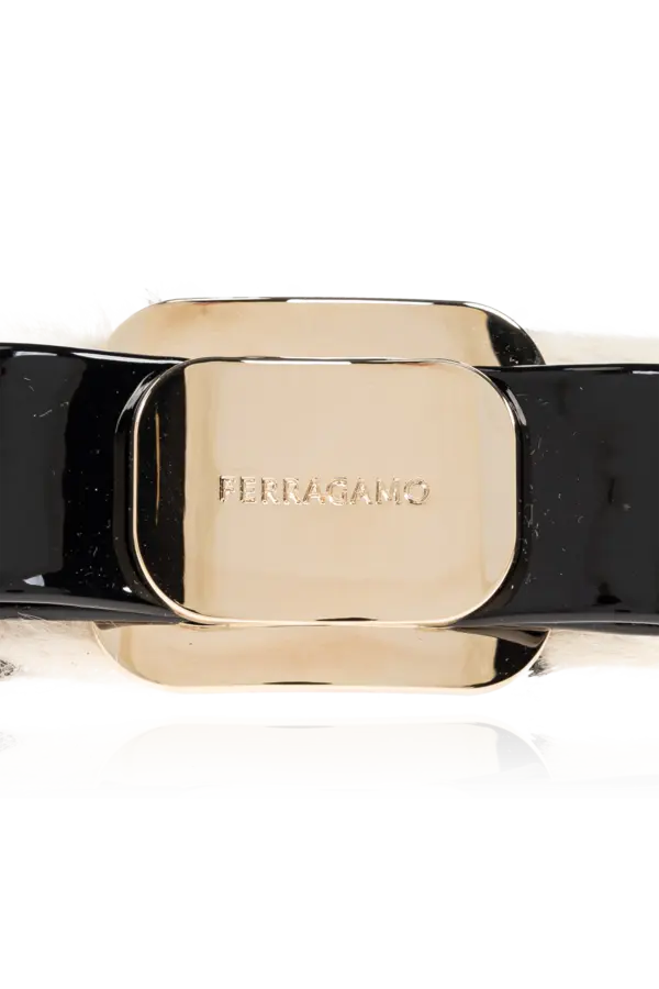 FERRAGAMO Hair Clip With Engraved Logo