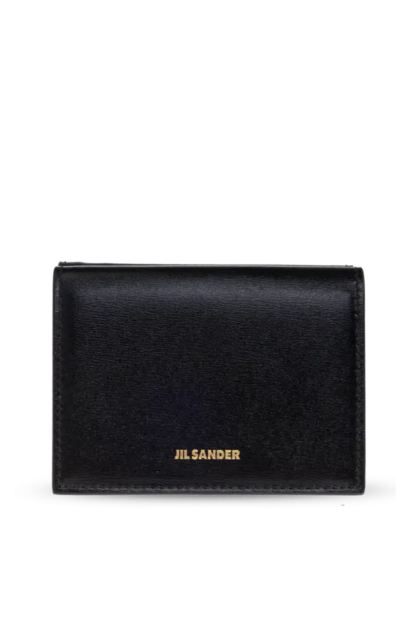 JIL SANDER Wallet With Logo - Black