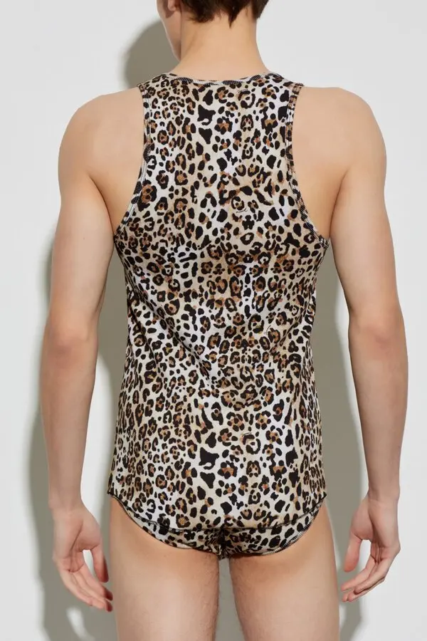 Dsquared2 Top From The 'underwear' Collection - Brown