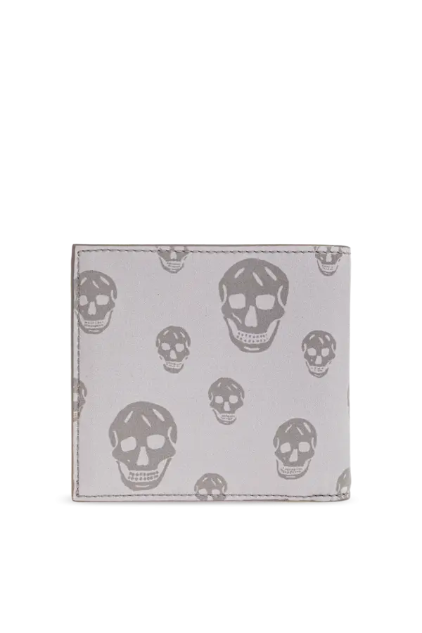 Alexander McQueen Foldable Wallet With Logo
