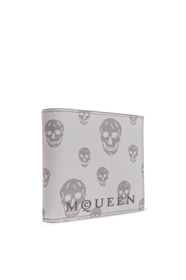 Alexander McQueen Foldable Wallet With Logo