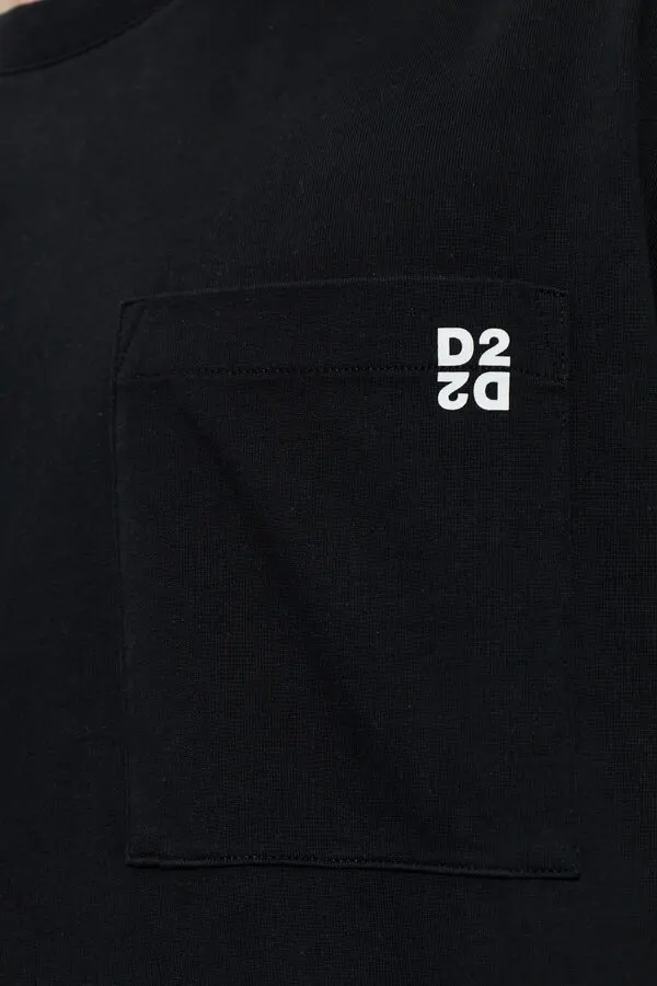 Dsquared2 2-pack Pocket T-shirts - Black