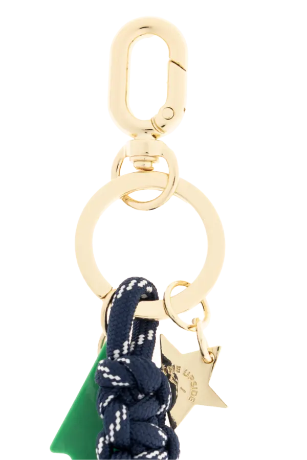 The Upside Keychain With Charms