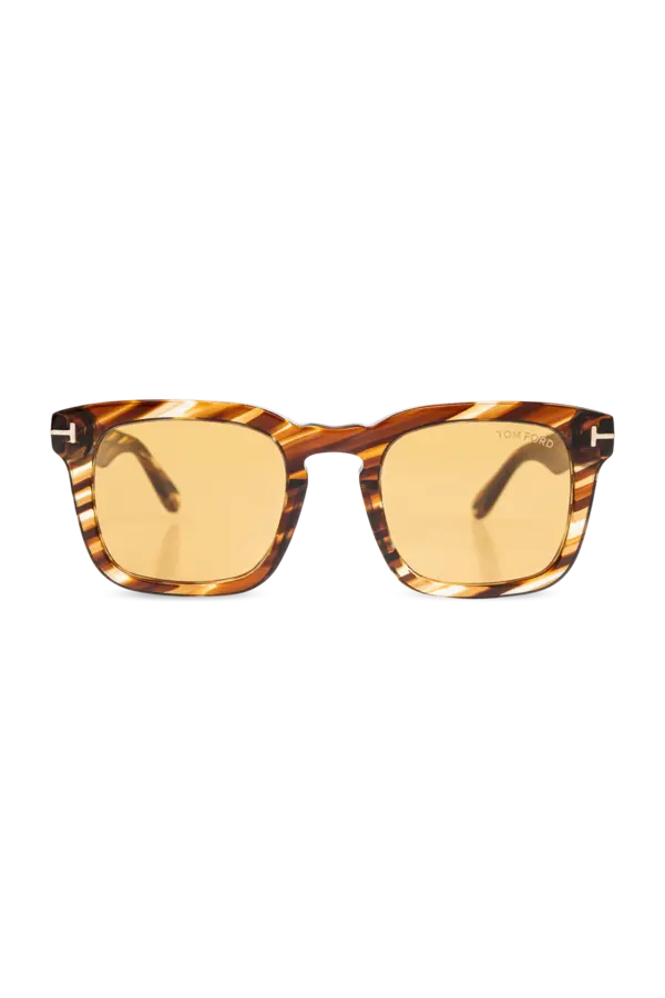TOM FORD Rectangular Sunglasses - Brown