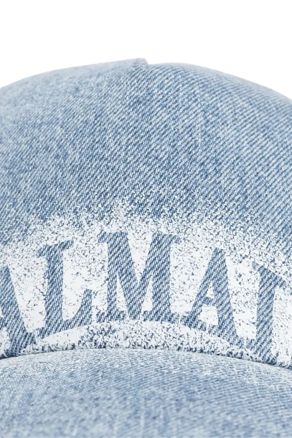 Balmain Baseball Cap - Light Blue