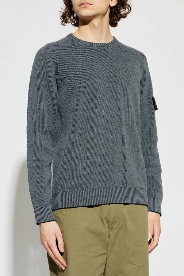 Stone Island Crew Neck Sweater - Grey