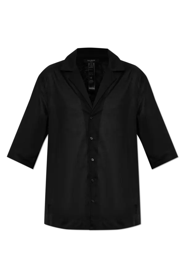 Balmain Cotton Short-sleeve Shirt