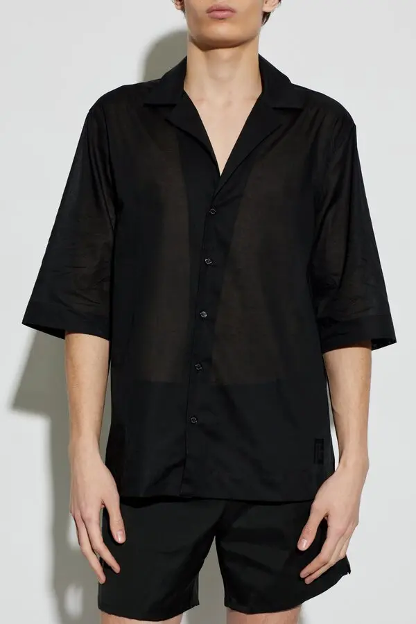 Balmain Cotton Short-sleeve Shirt