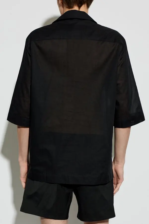 Balmain Cotton Short-sleeve Shirt