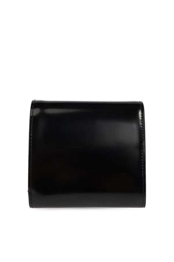 AMI Paris Leather Wallet - Black