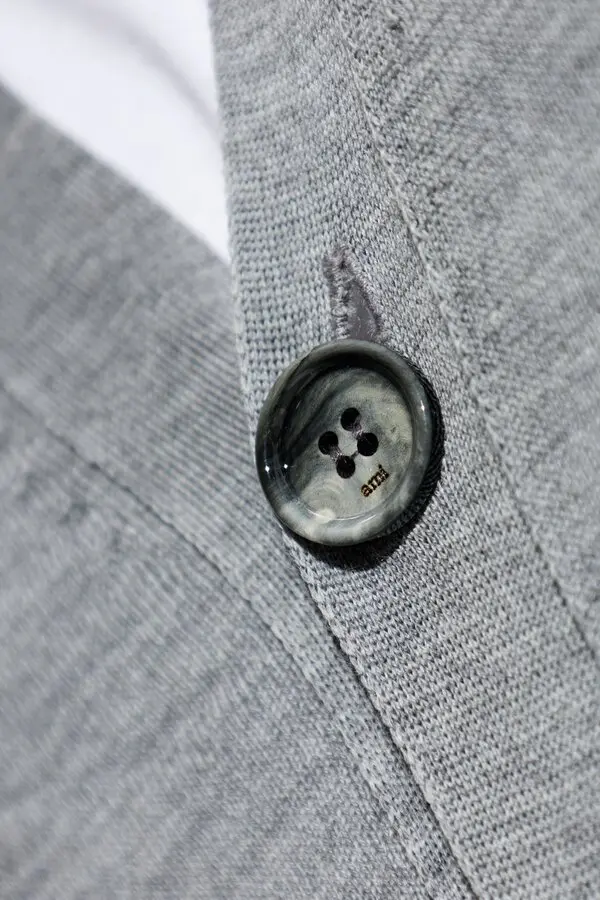 Ami Wool Cardigan - Grey