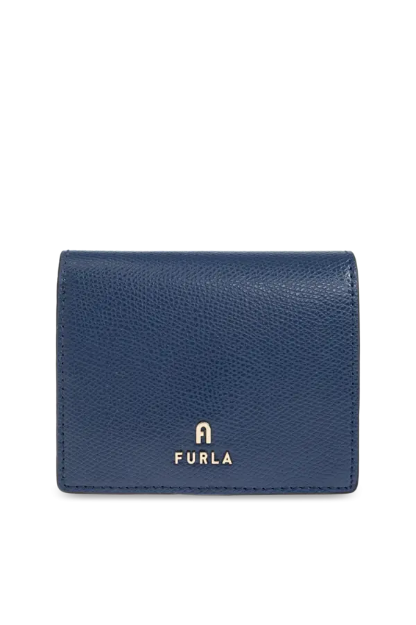 Furla Wallet With Logo - Navy Blue