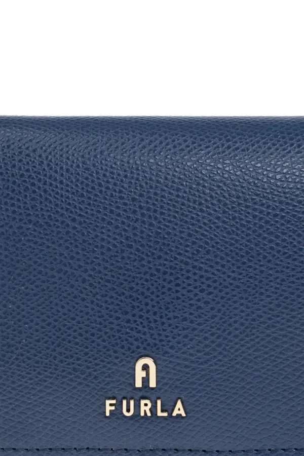 Furla Wallet With Logo - Navy Blue