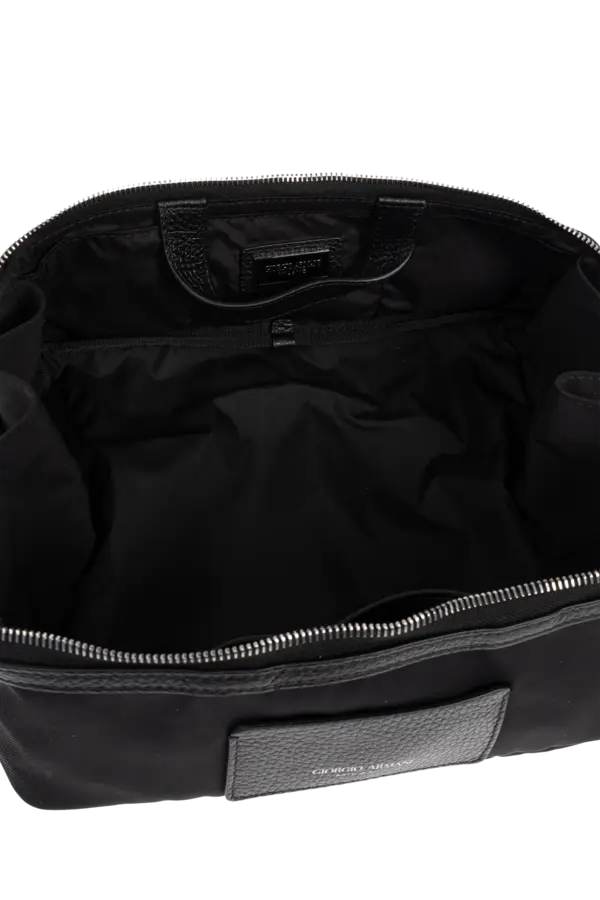 Giorgio Armani Cosmetic Bag With Logo Patch